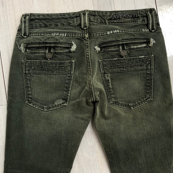Taverniti So Jeans | Jeans | Taverniti Green Denim Jeans | Poshmark